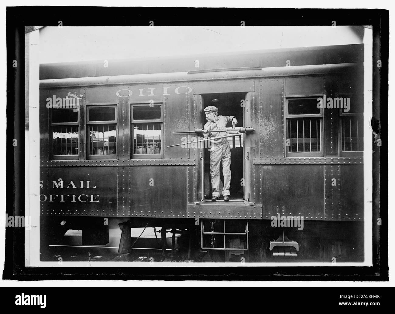 U.S. Mail, railroad car Stock Photo - Alamy