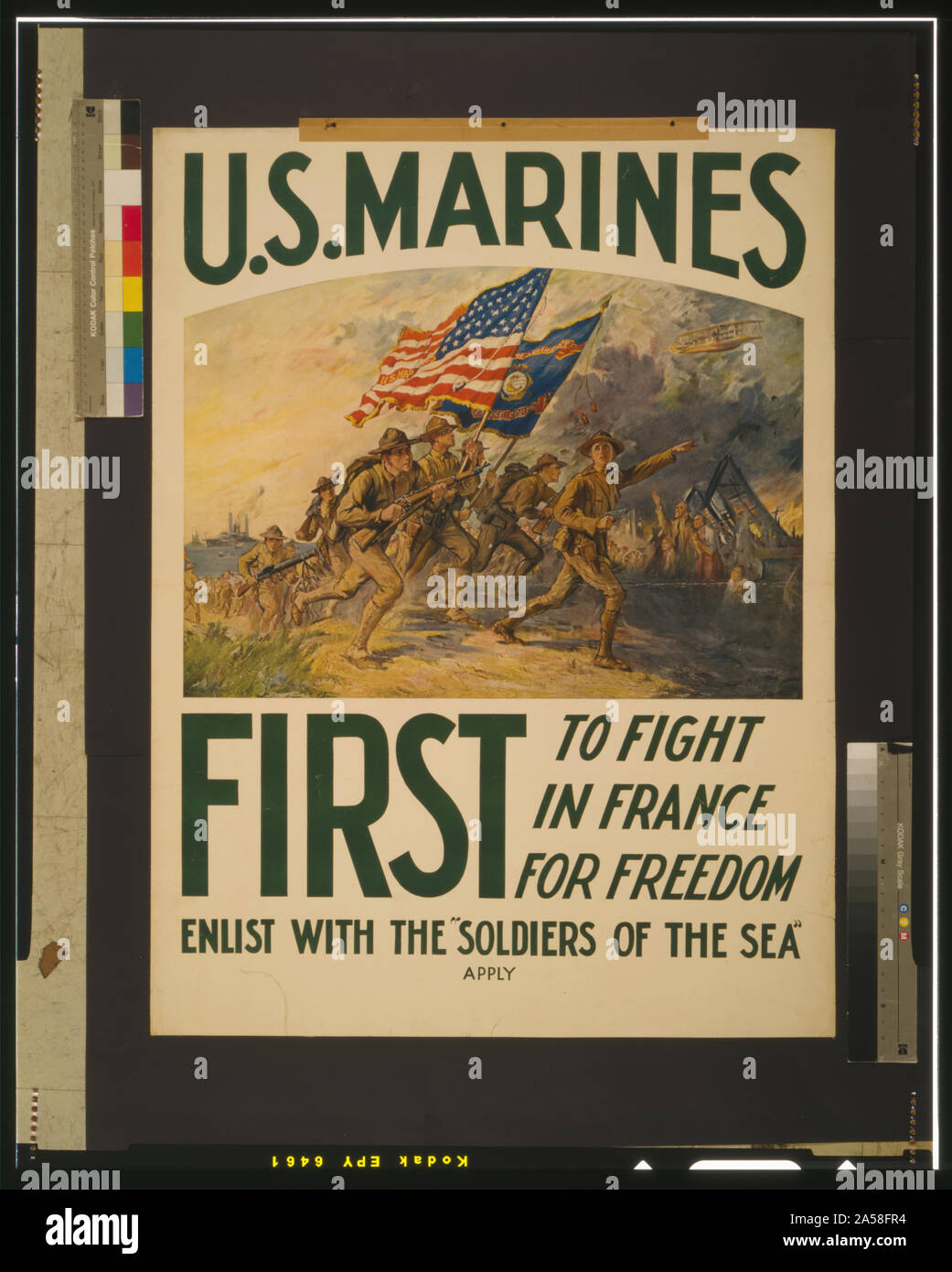 Marine corps in france hi-res stock photography and images - Alamy