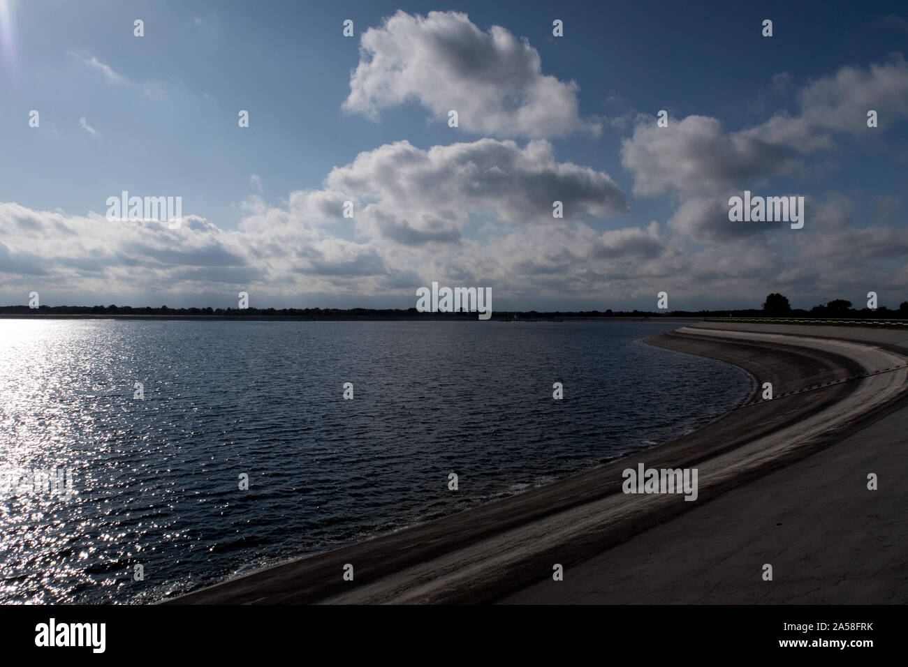 autumnal landscape and nature of geeste in the district emsland ...