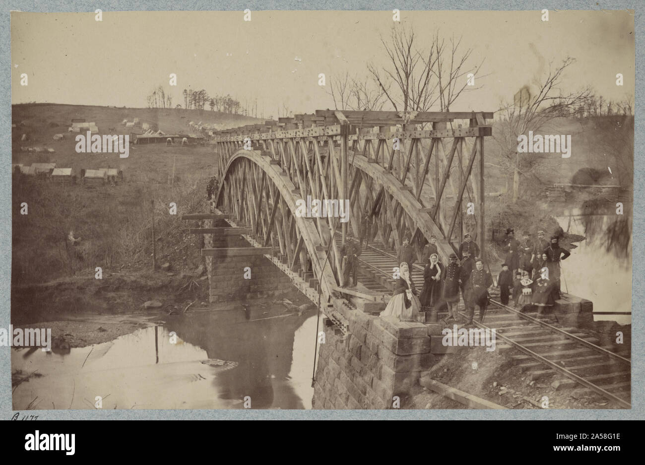 Alexandria railroad bridge hi-res stock photography and images - Alamy