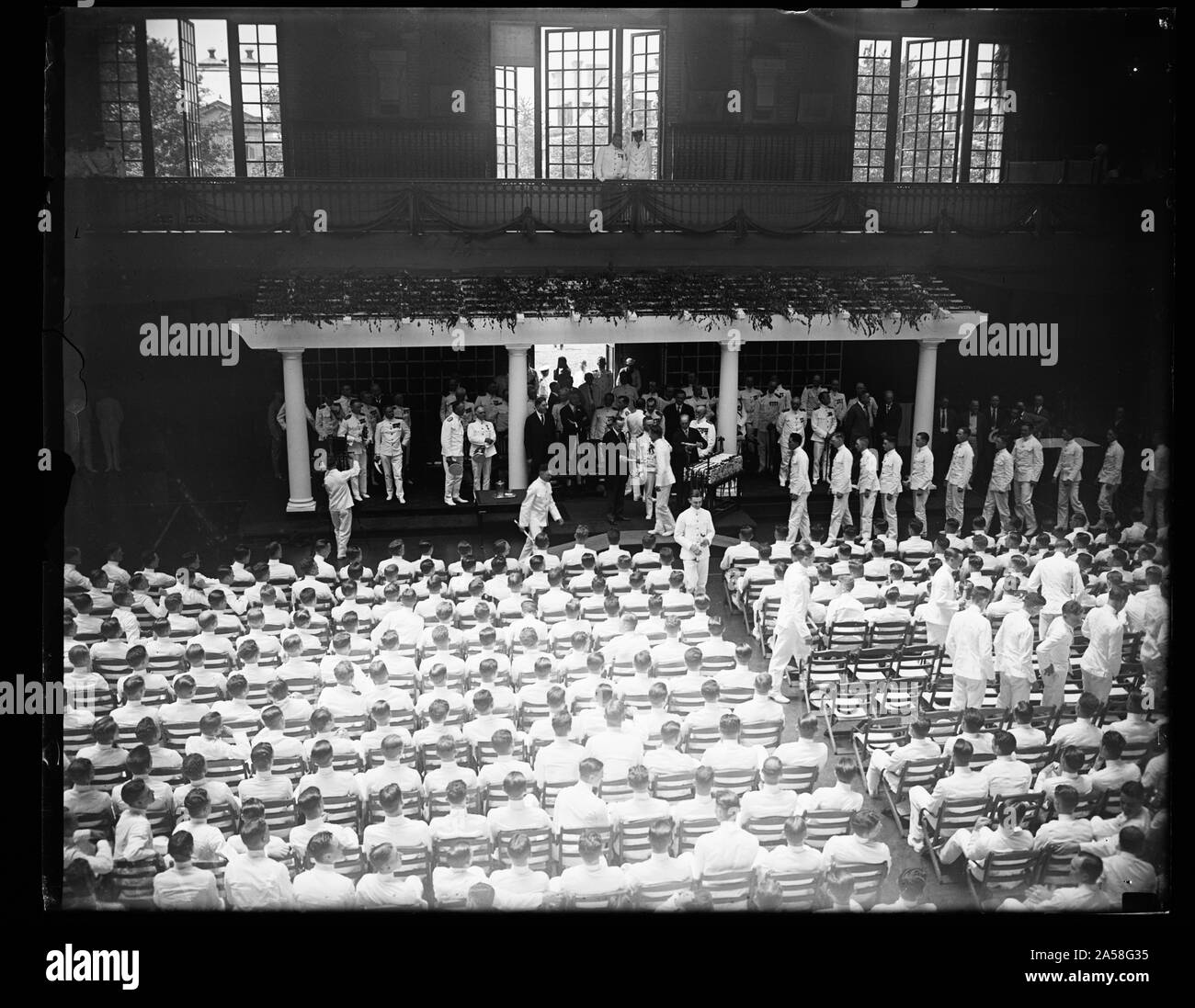 Naval academy midshipmen navy Black and White Stock Photos & Images - Alamy