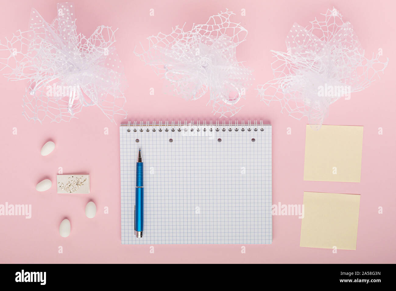 Minimal wedding concept template for your text or design Stock Photo ...