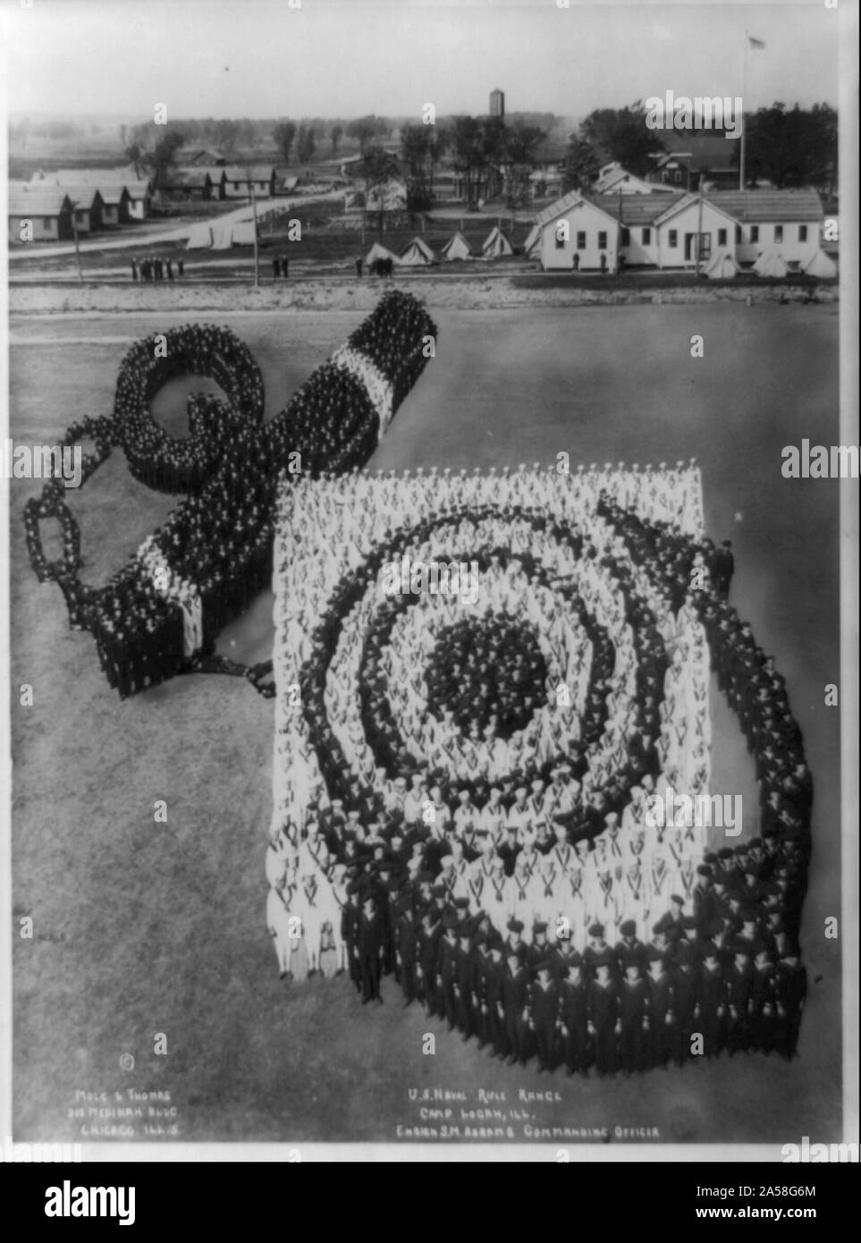 U.S. Naval Rifle Range, Camp Logan, Ill Stock Photo - Alamy