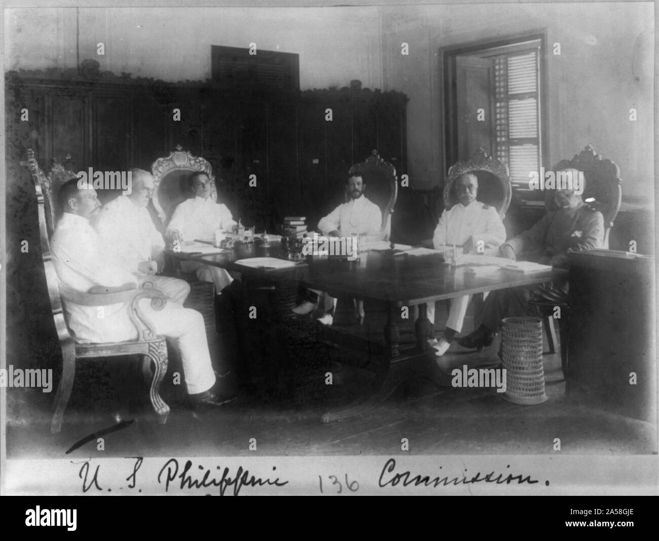 U.S. Philippine Commission Stock Photo - Alamy