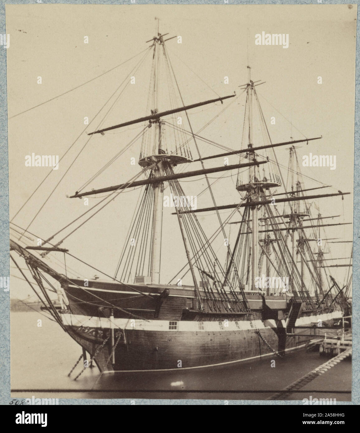 U.S. frigate Constitution Stock Photo - Alamy