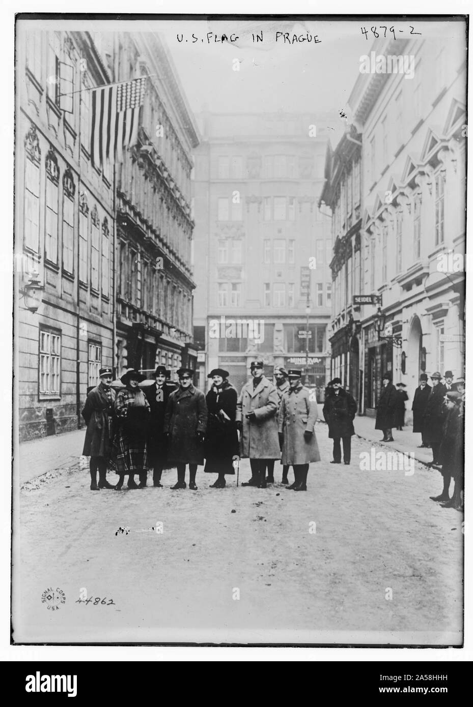 Prague photo Black and White Stock Photos & Images - Alamy