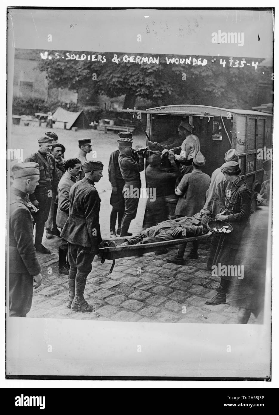 German wounded soldiers hi-res stock photography and images - Alamy