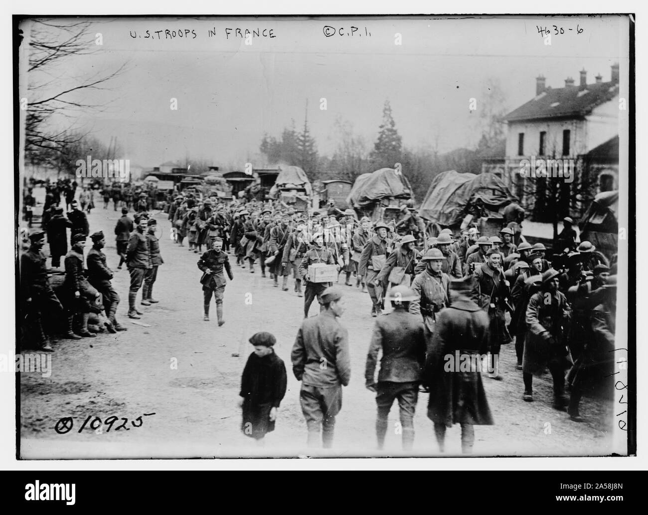 U.S. troops in France Stock Photo - Alamy