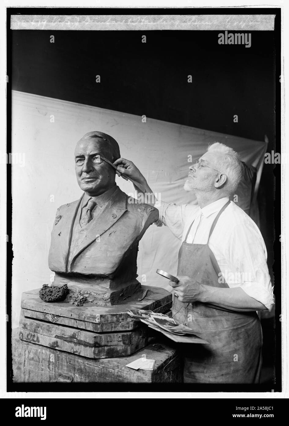 U.S.J. Dunbar & Harding bust, 9/27/23 Stock Photo - Alamy