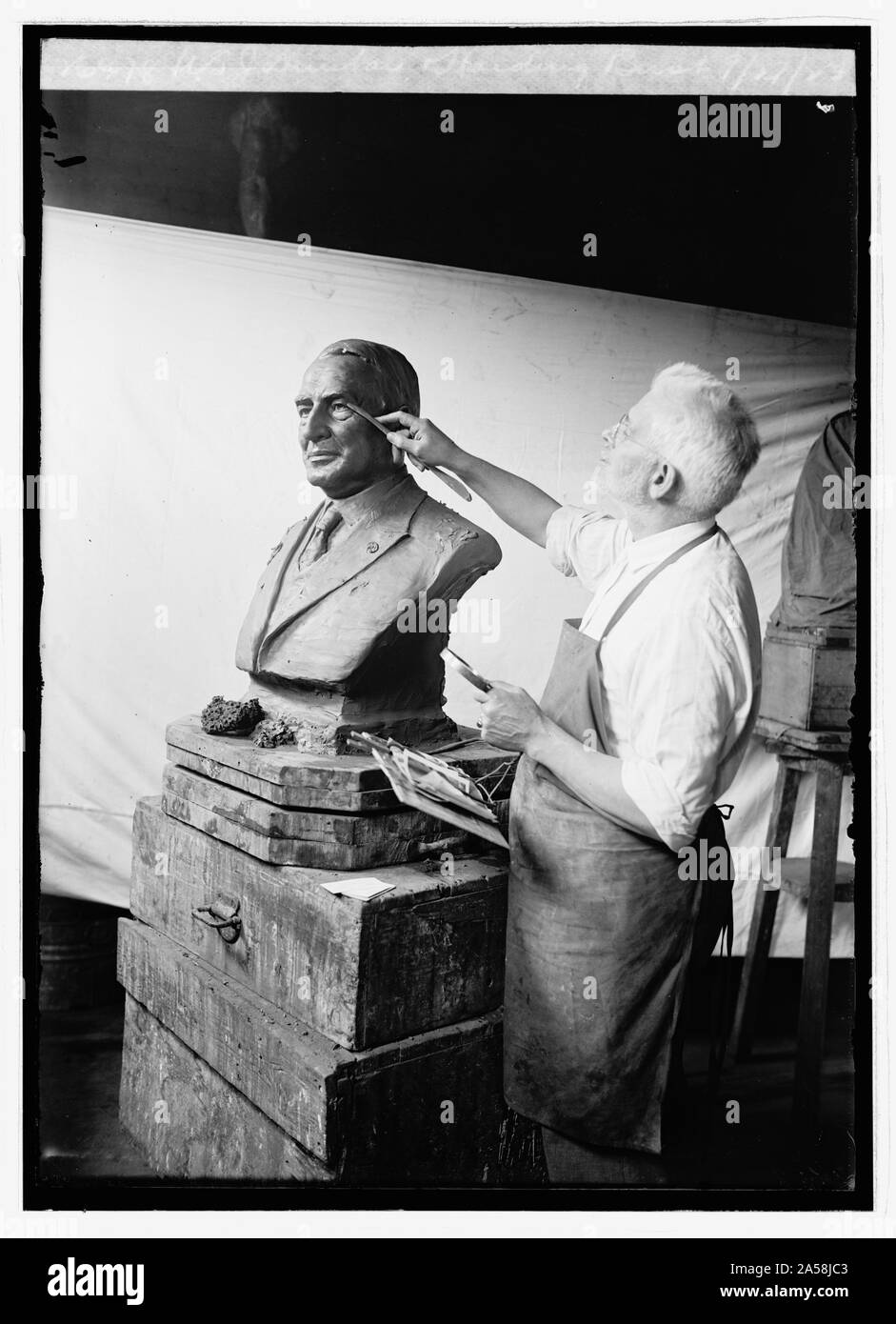 U.S.J. Dunbar & Harding bust, 9/27/23 Stock Photo - Alamy