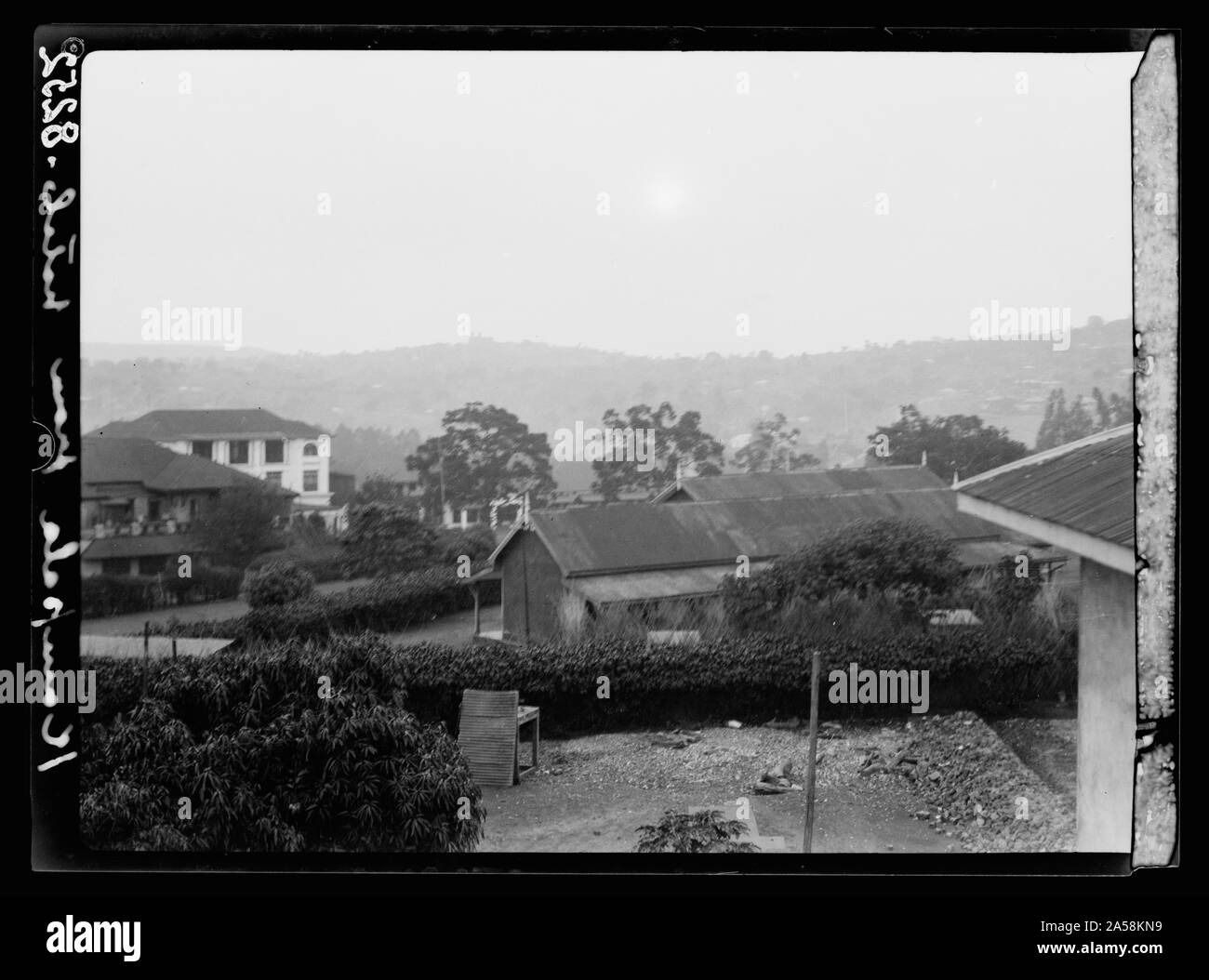 Uganda. Kampala. Sunset over western hills Stock Photo - Alamy