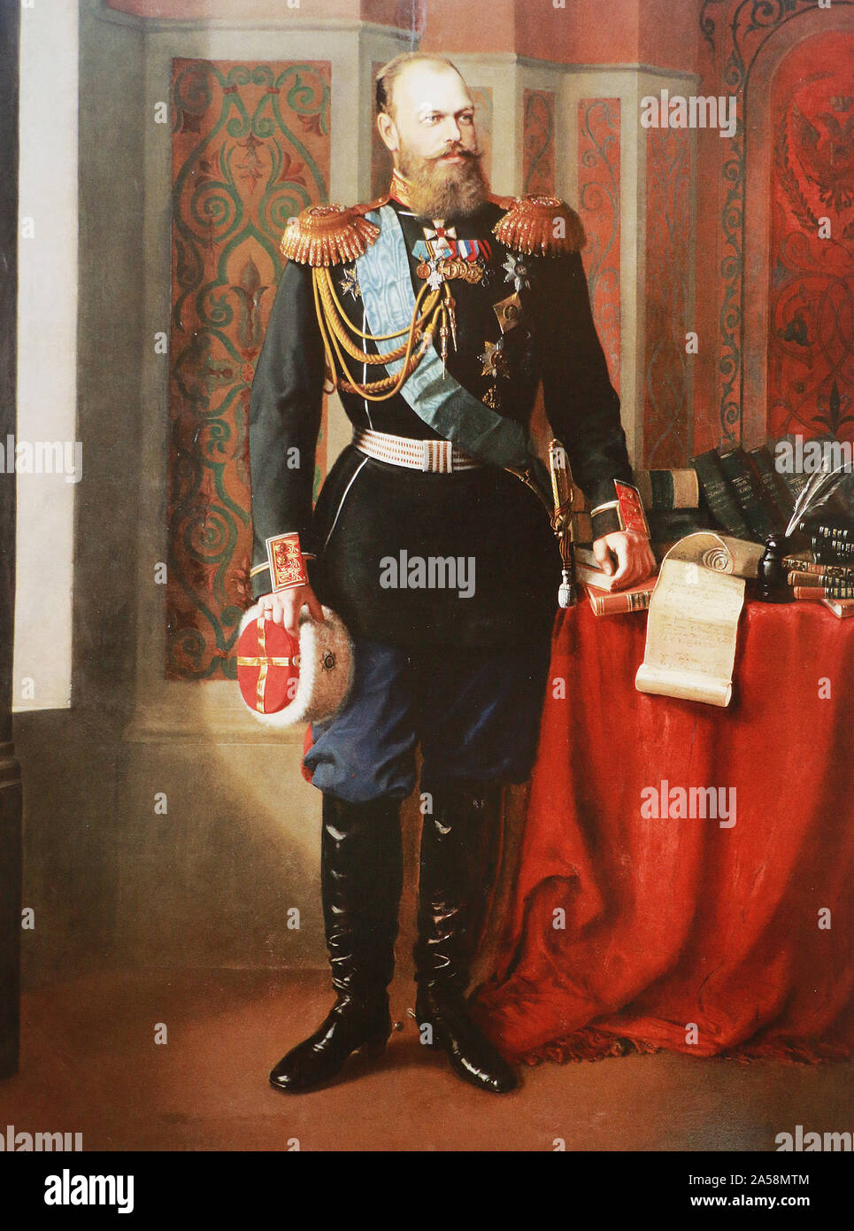 Alexander iii painting hi-res stock photography and images - Alamy