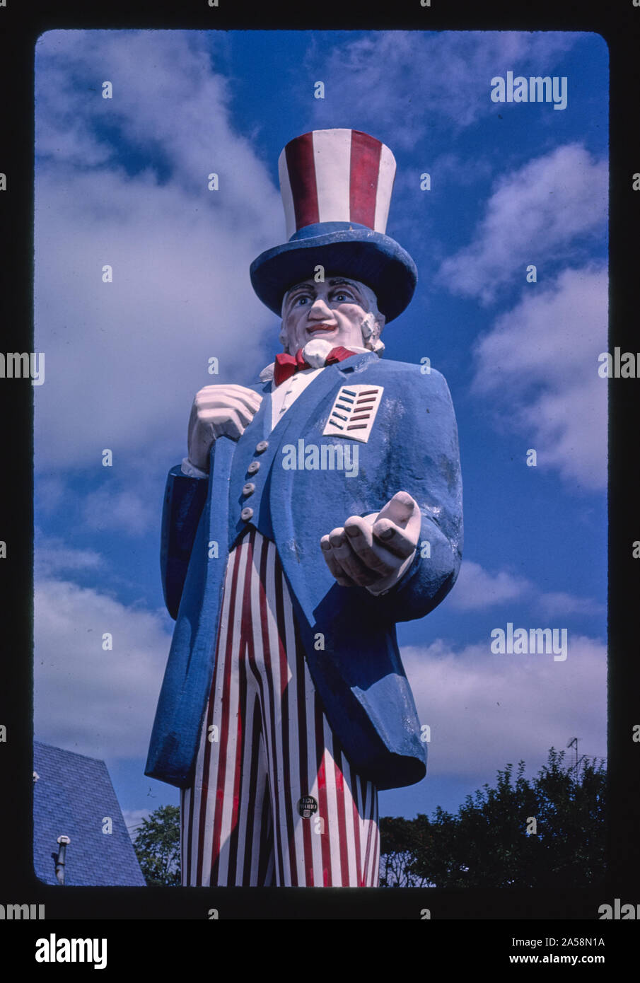 Uncle Sam Fast Food symbol, Toledo, Ohio Stock Photo - Alamy