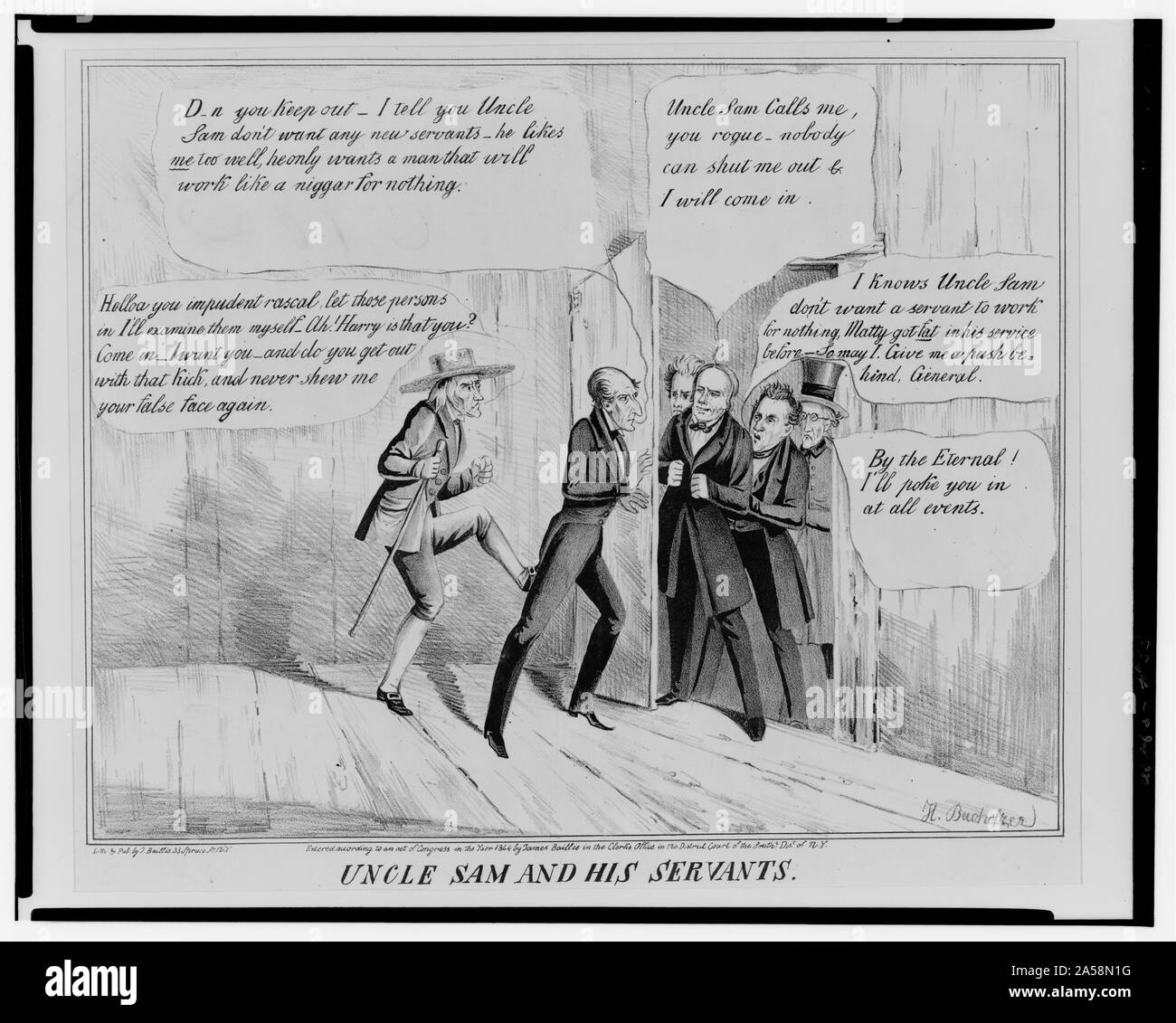 Uncle sam Black and White Stock Photos & Images - Alamy