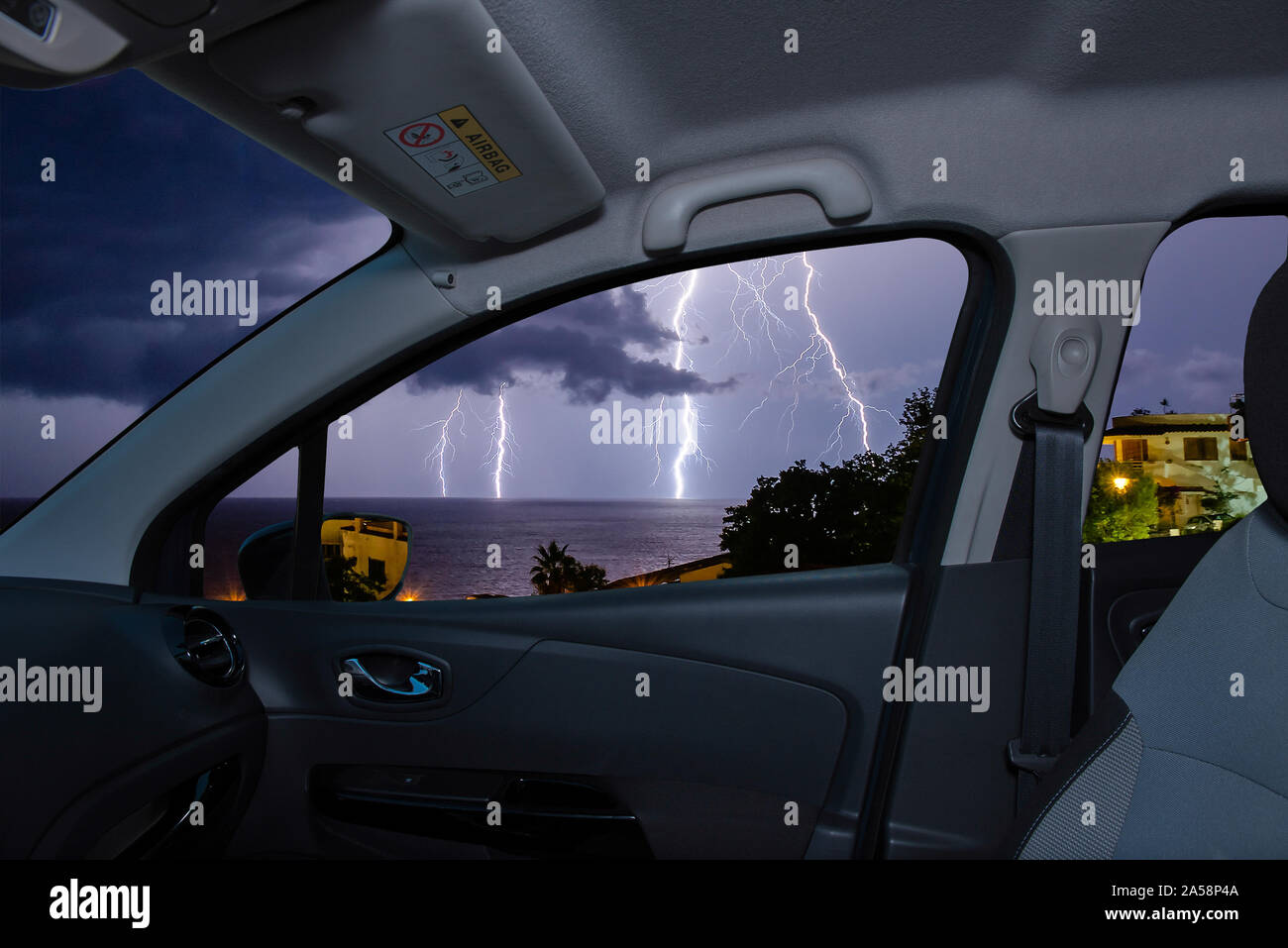 Rearview Mirror Storm