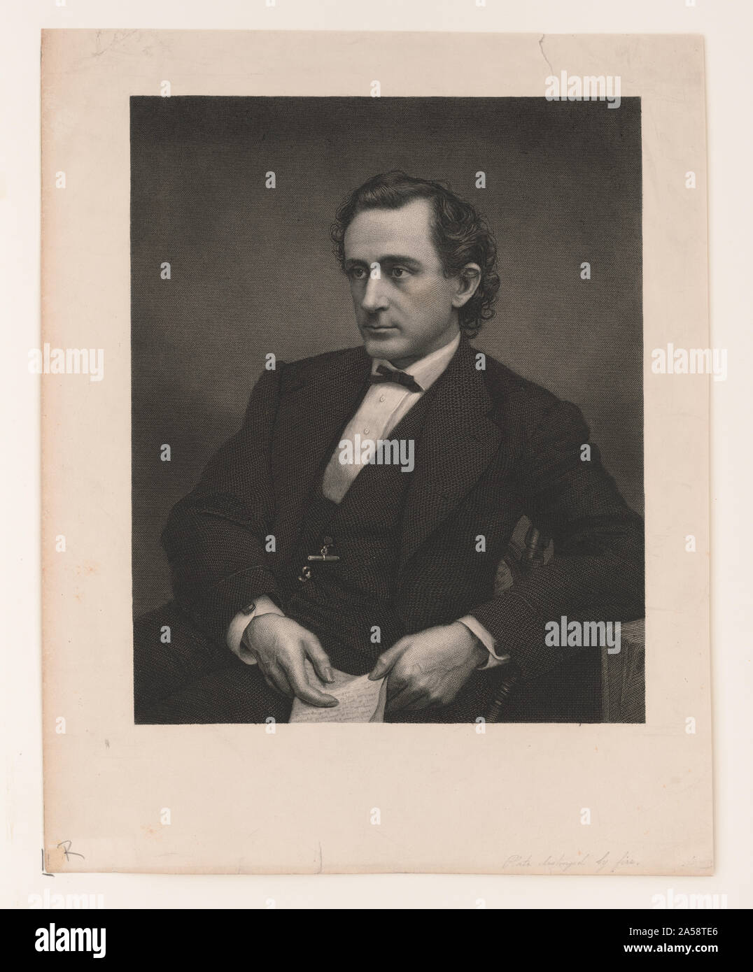 Portrait shows man seated hi-res stock photography and images - Alamy