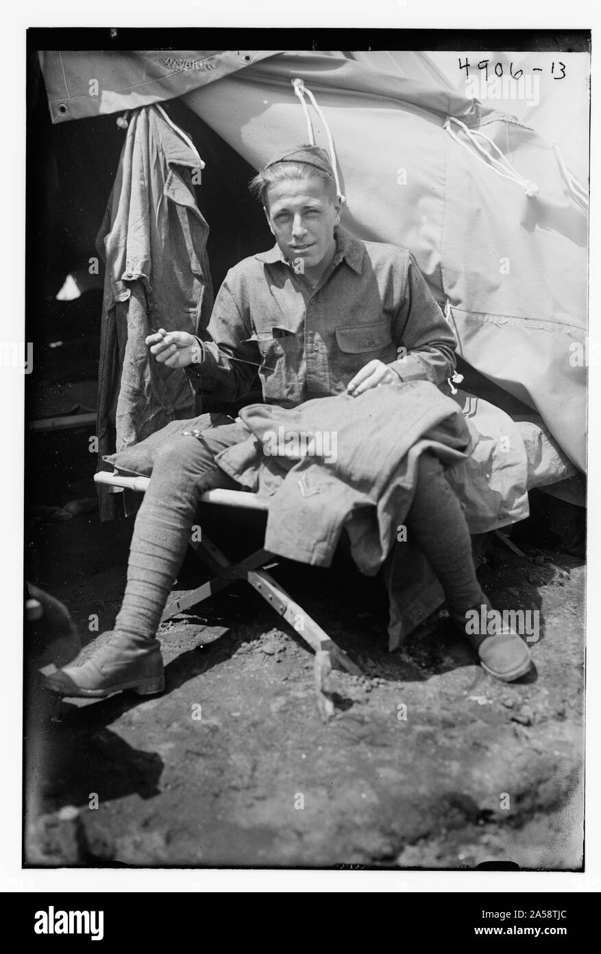 Portrait world war soldier Cut Out Stock Images & Pictures - Alamy