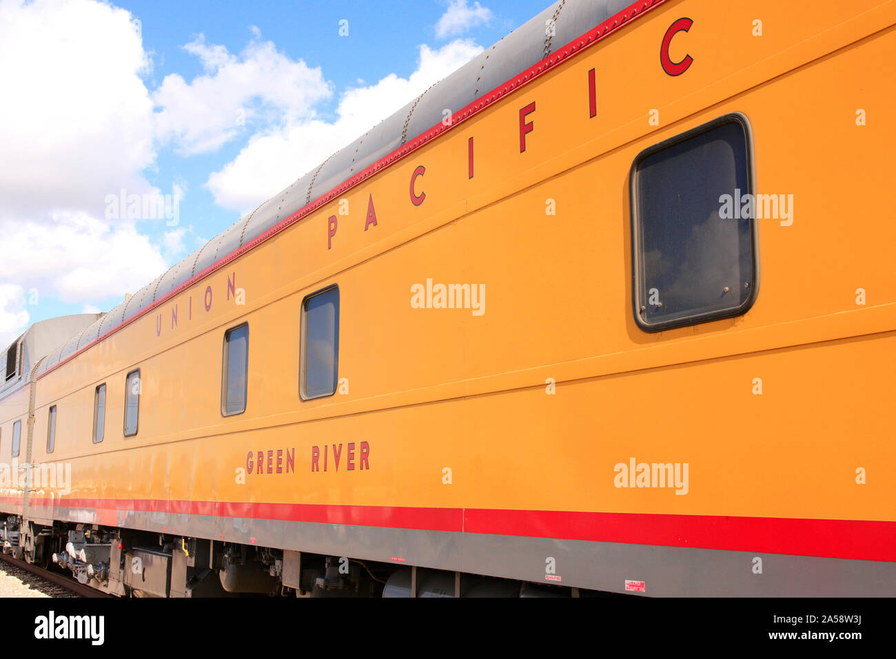 Union pacific rail car hi-res stock photography and images - Alamy