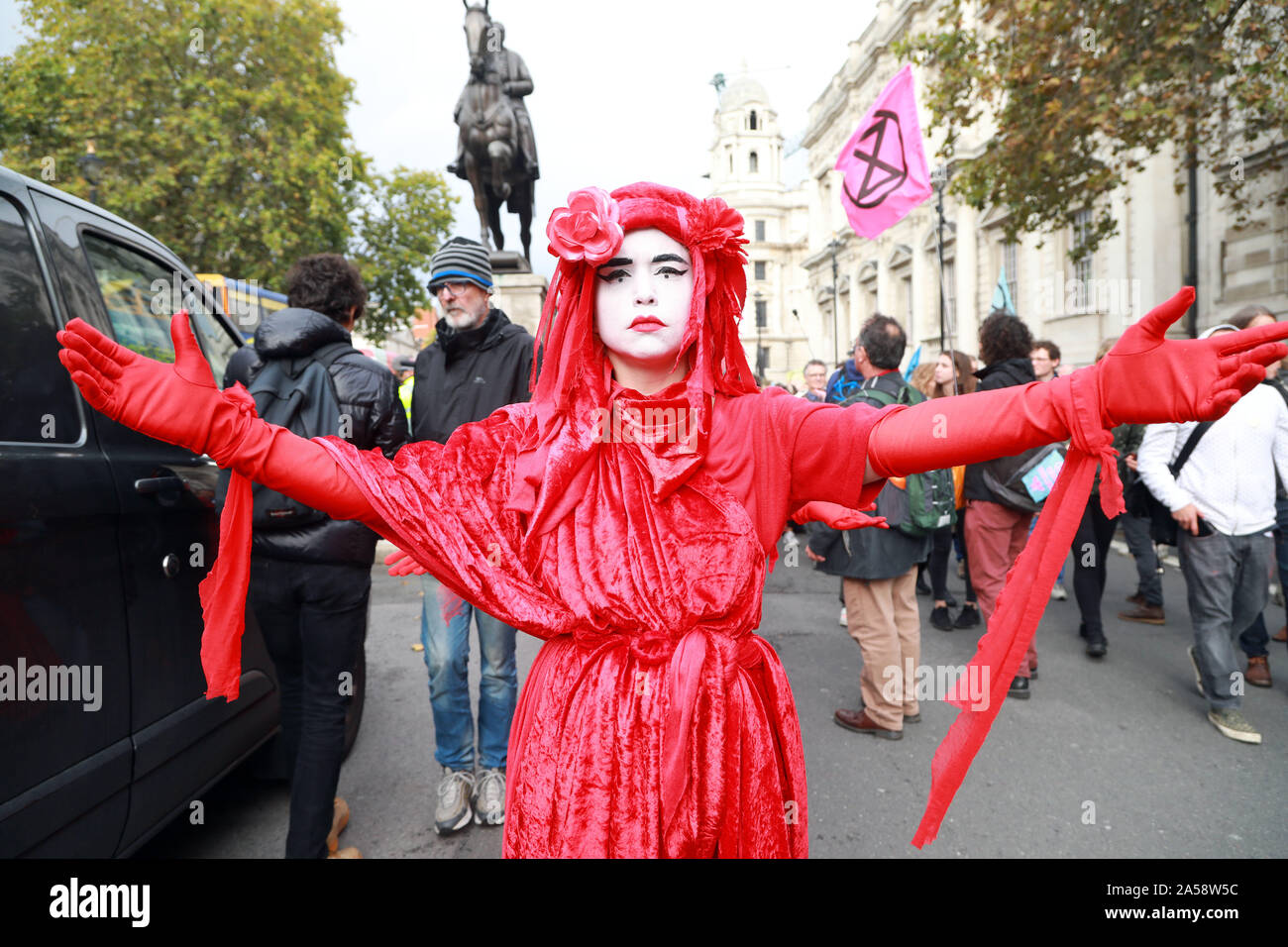 Red Handed Rebellion - Extinction Rebellion last day of action in ...
