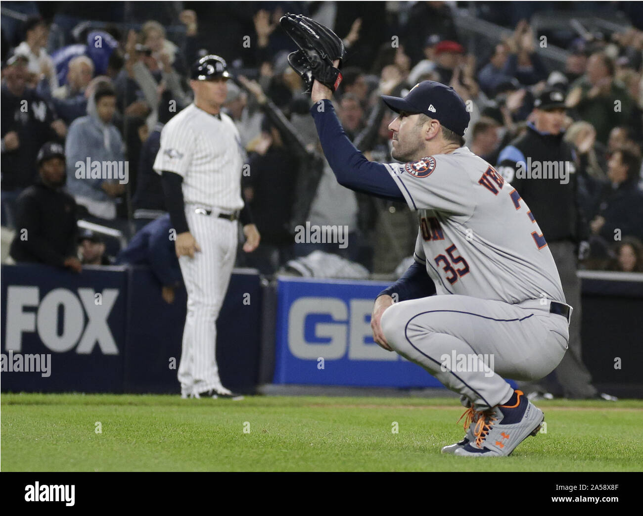 Bronx, United States. 18th Oct, 2019. Houston Astros pitcher Justin ...