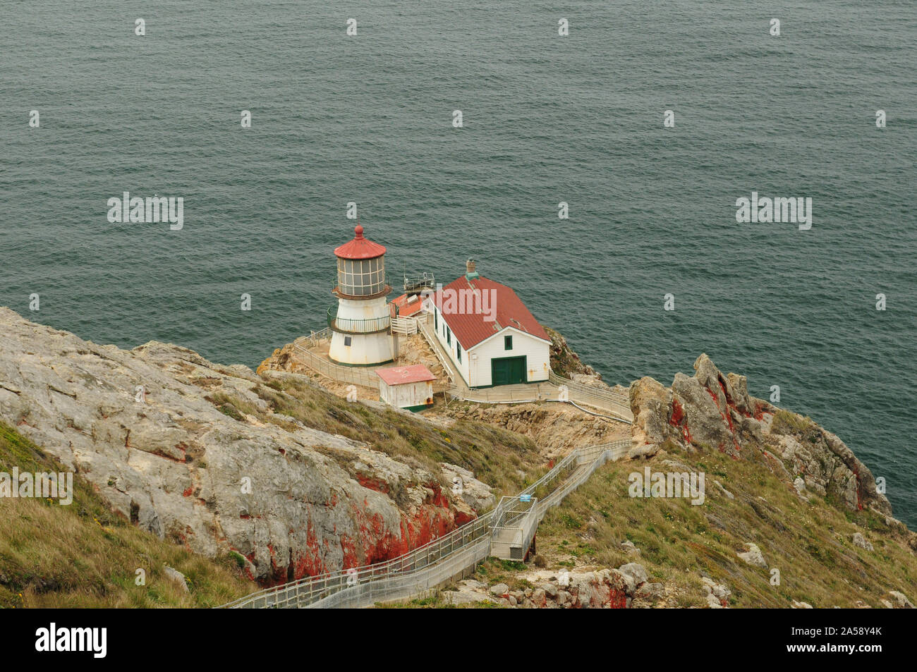 Point Reyes Lighthouse At Point Reyes National Seashore California ...