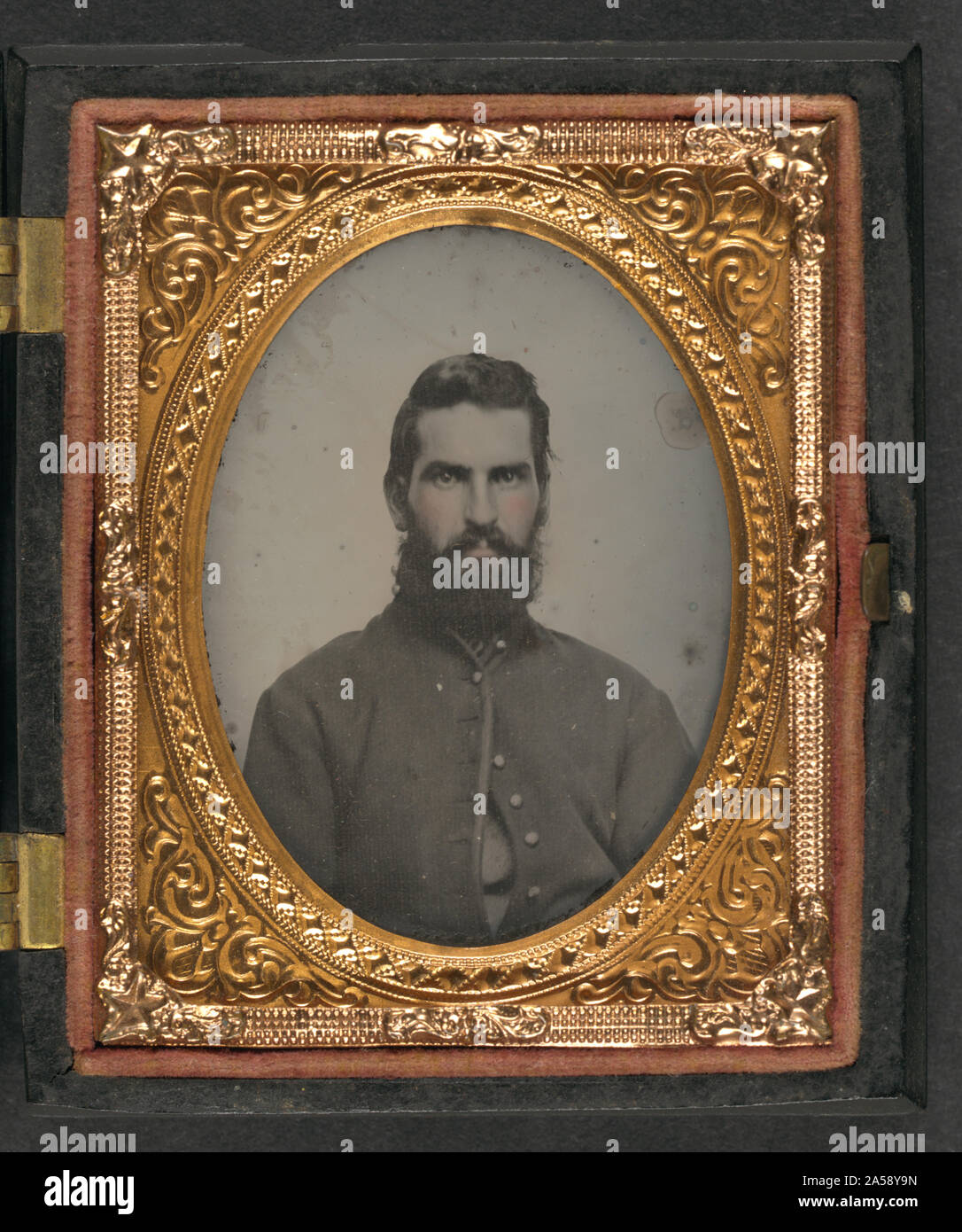 Unidentified soldier in Union uniform Stock Photo - Alamy