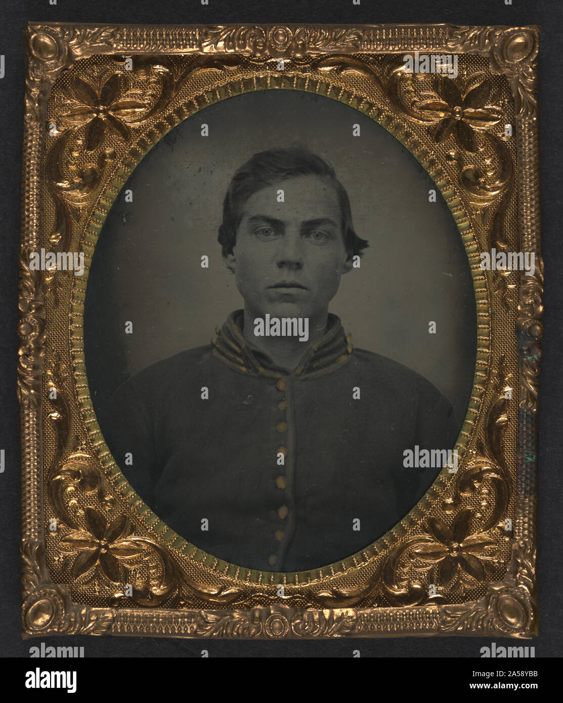 Unidentified soldier in Union uniform Stock Photo - Alamy