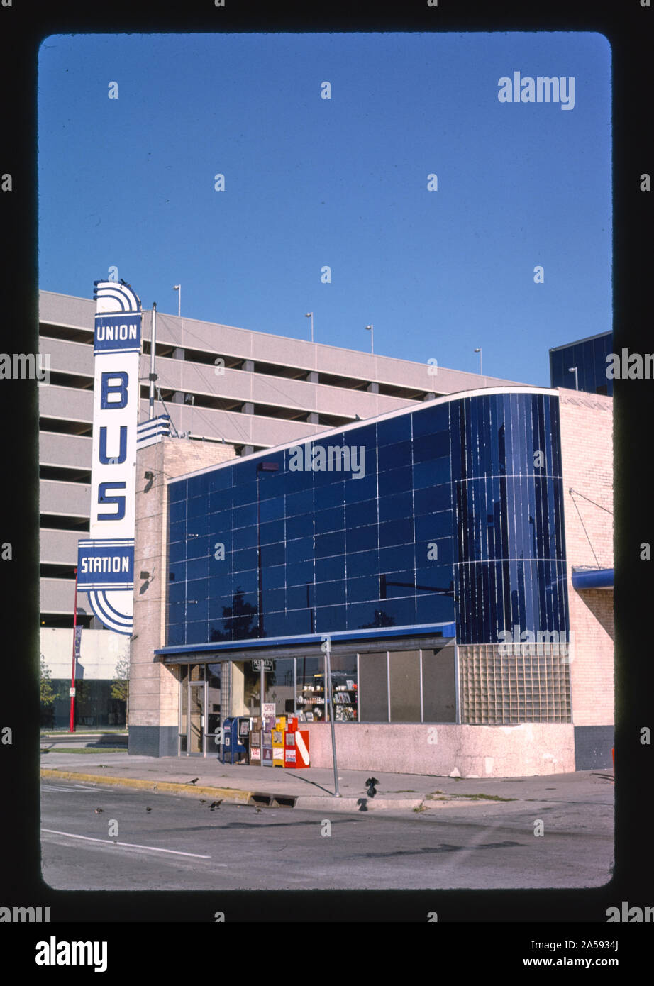 Union Bus Station, Walker and Sheridan Streets, Oklahoma City, Oklahoma ...
