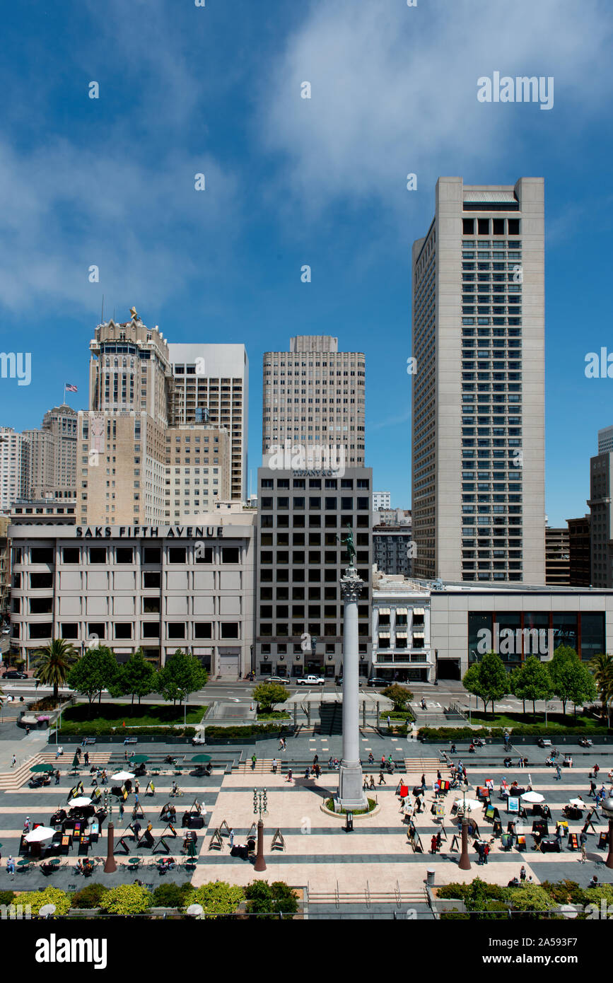 Union Square, San Francisco, California Stock Photo - Alamy