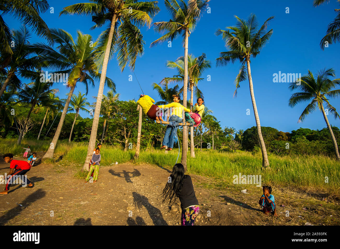 Gypsy children playing hi-res stock photography and images - Alamy