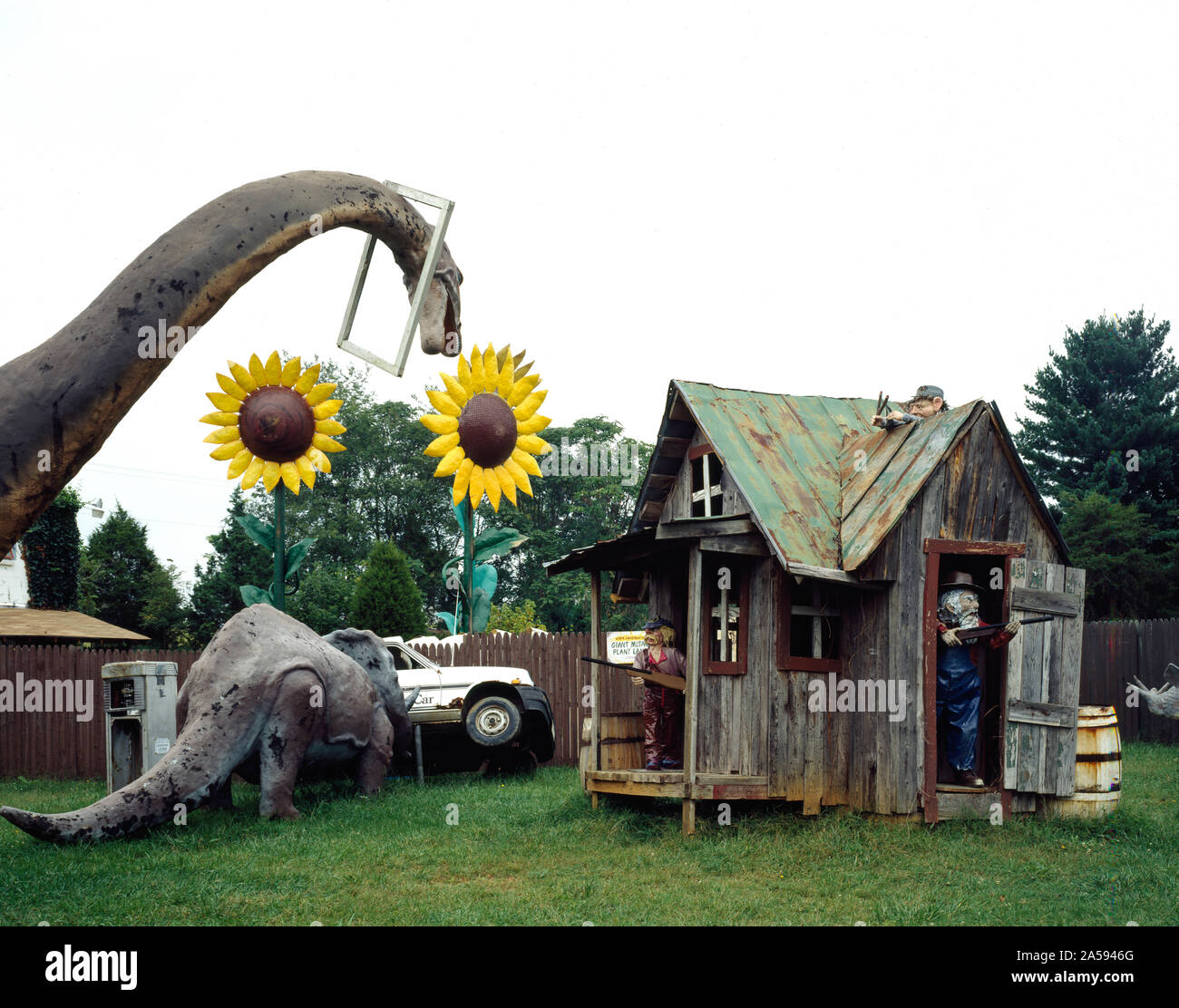 Unique small theme park in southern Virginia Stock Photo - Alamy