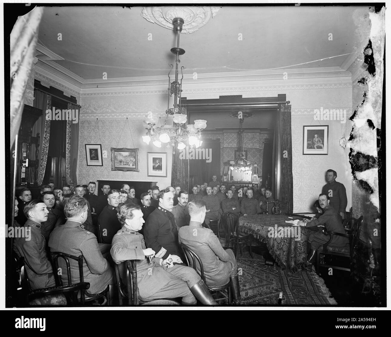 Military service history Black and White Stock Photos & Images - Alamy