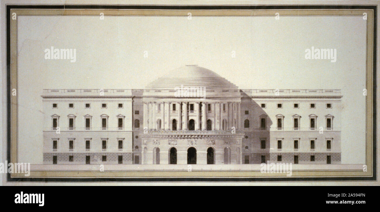 United States Capitol (Federal Capitol), Washington, D.C. Front ...