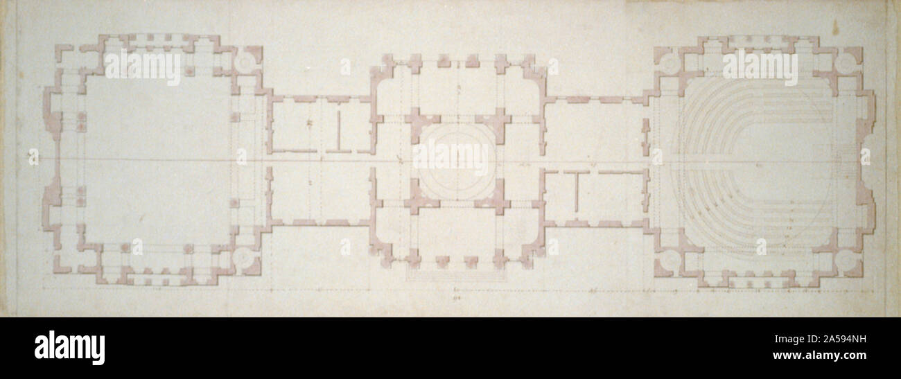 United States Capitol, Washington, D.C. Ground floor plan Stock Photo ...