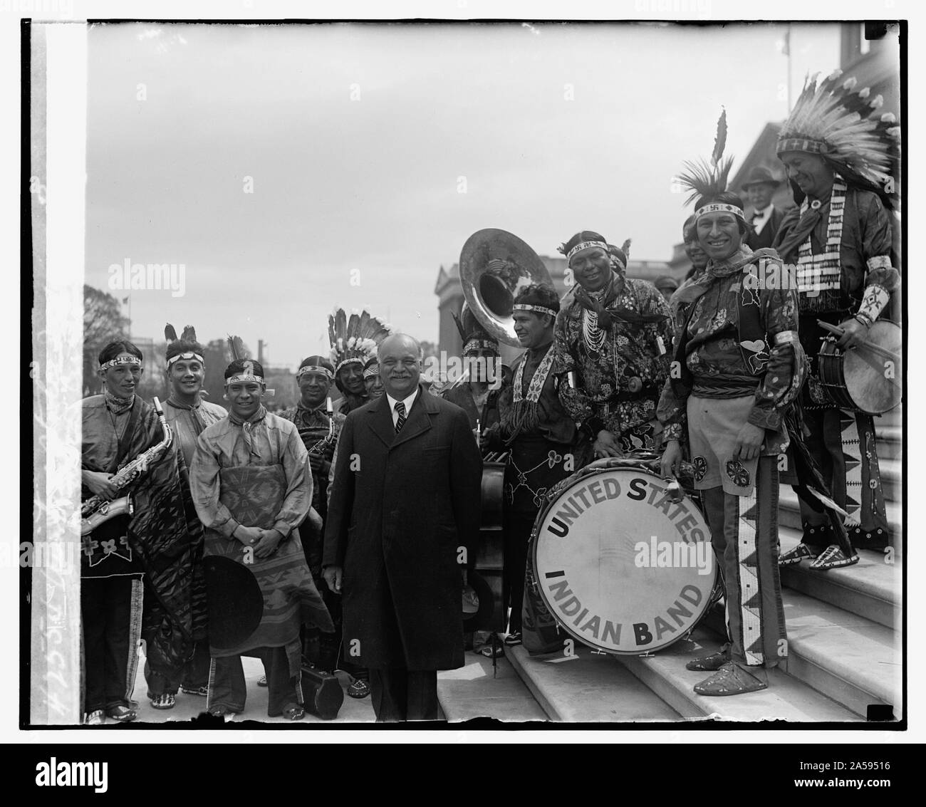 Indian band Black and White Stock Photos & Images - Alamy