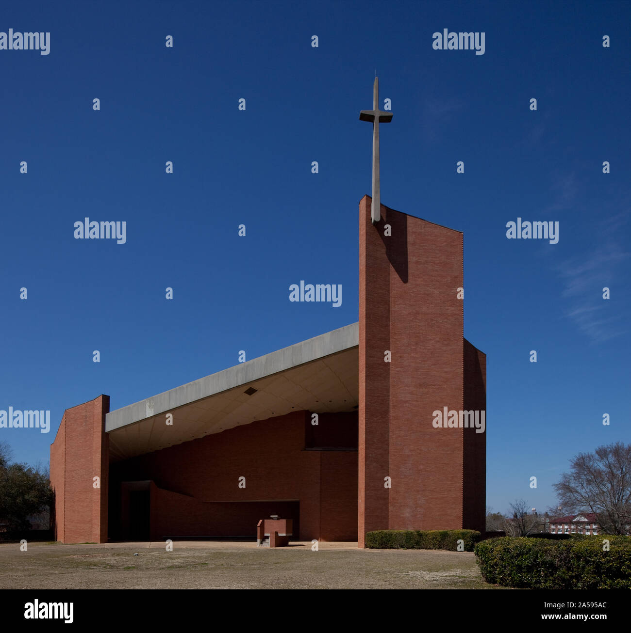 University Chapel, Tuskegee University, Tuskegee, Alabama Stock Photo ...