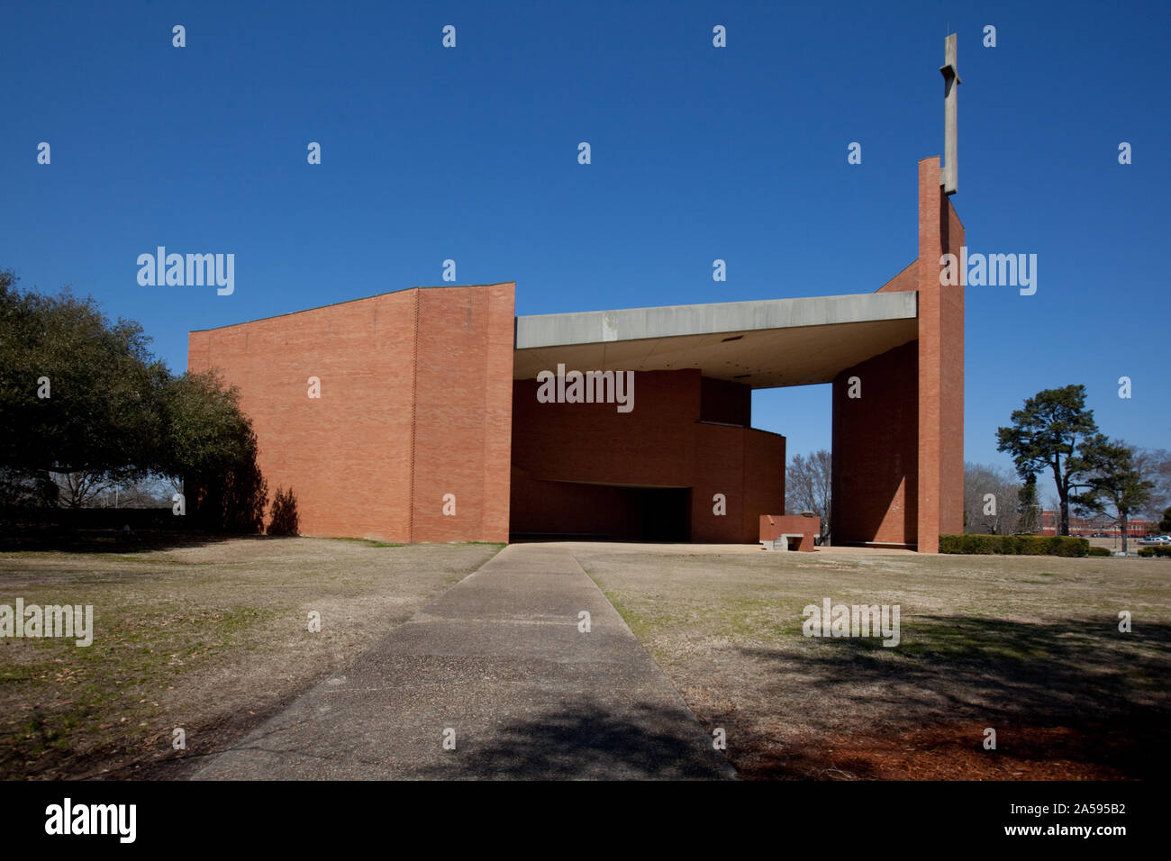 University Chapel, Tuskegee University, Tuskegee, Alabama Stock Photo ...