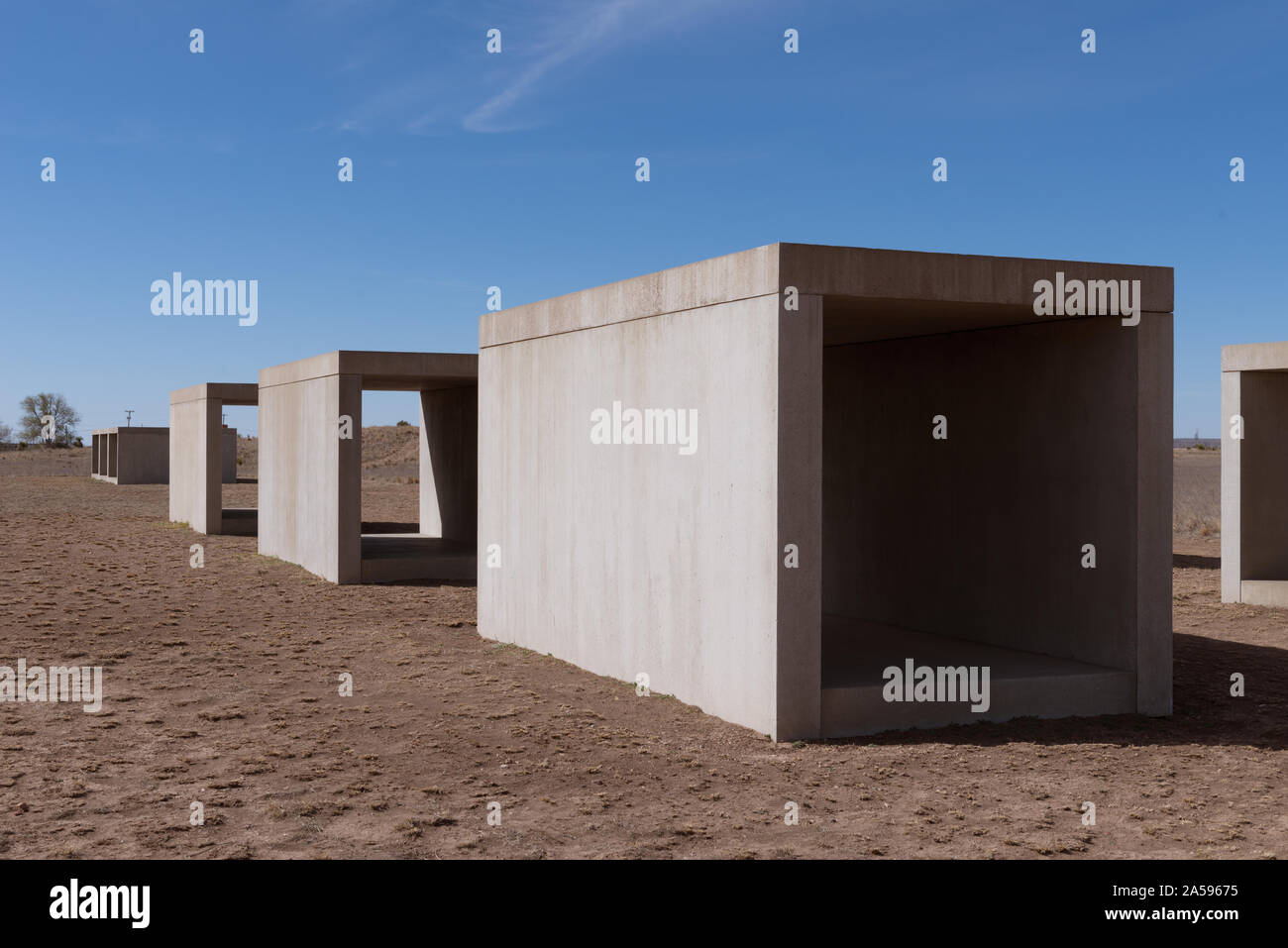 Marfa texas donald judd hi-res stock photography and images - Alamy
