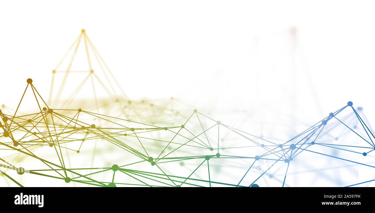 Technology Abstract with Futuristic Lines as Art Stock Photo - Alamy