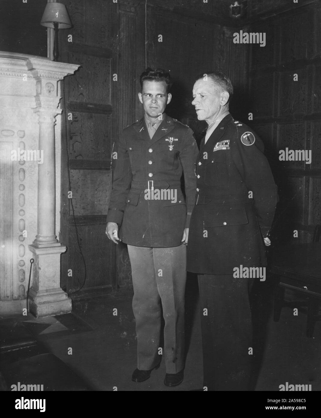 Major general charles corlett hi-res stock photography and images - Alamy