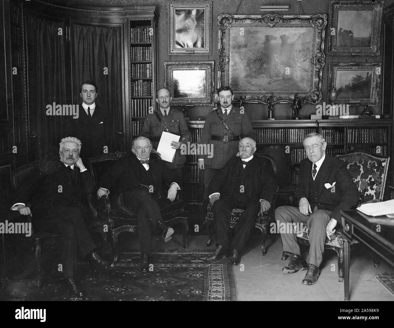 Premier clemenceau of france Black and White Stock Photos & Images - Alamy