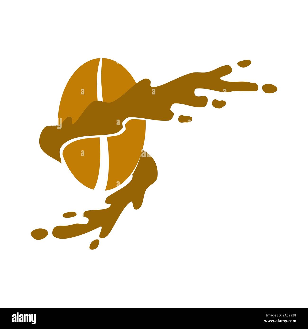 Coffee Logo Template Vector Icon Illustration Design Isolated Stock ...