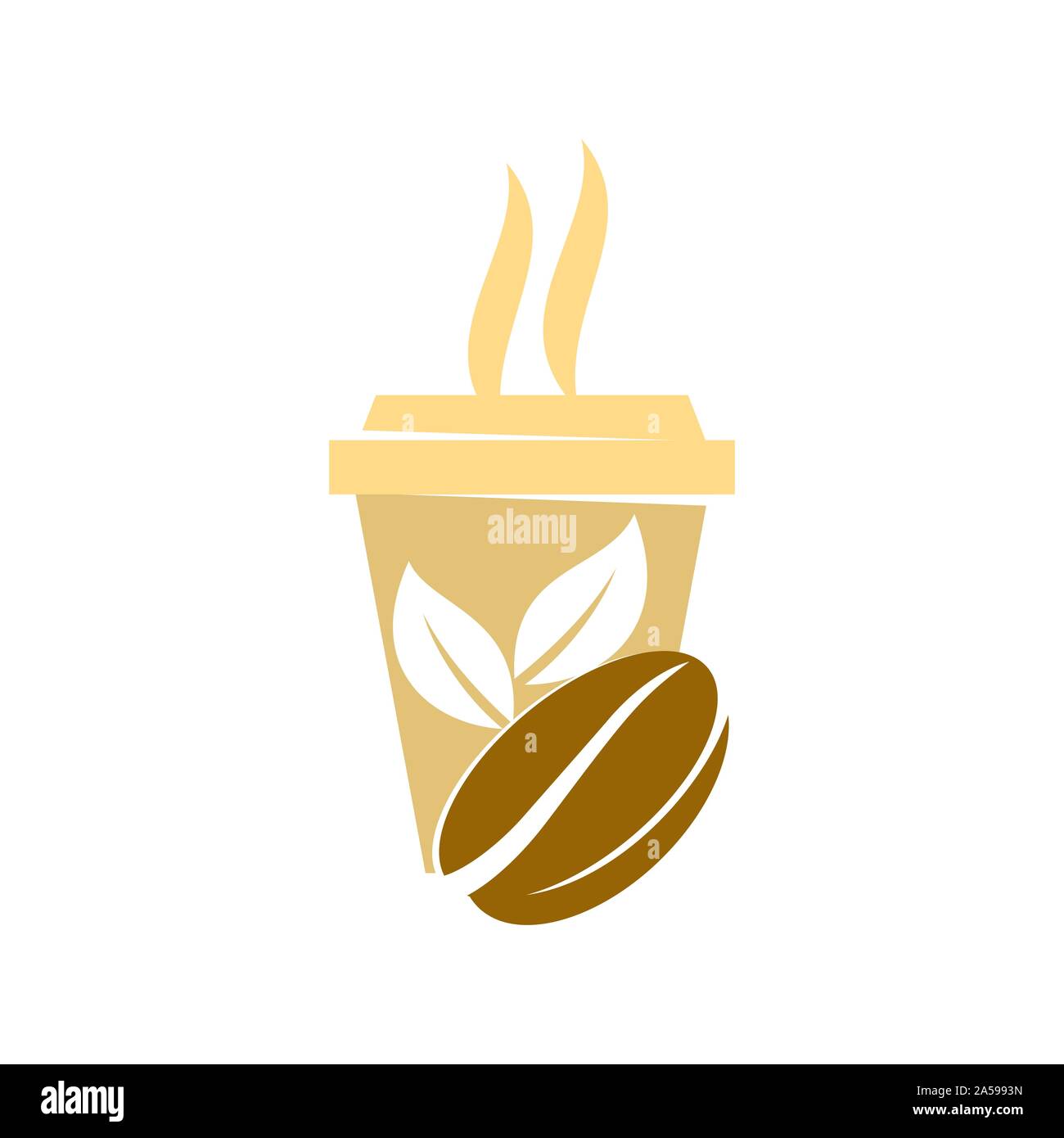Coffee Logo Template Vector Icon Illustration Design Isolated Stock ...