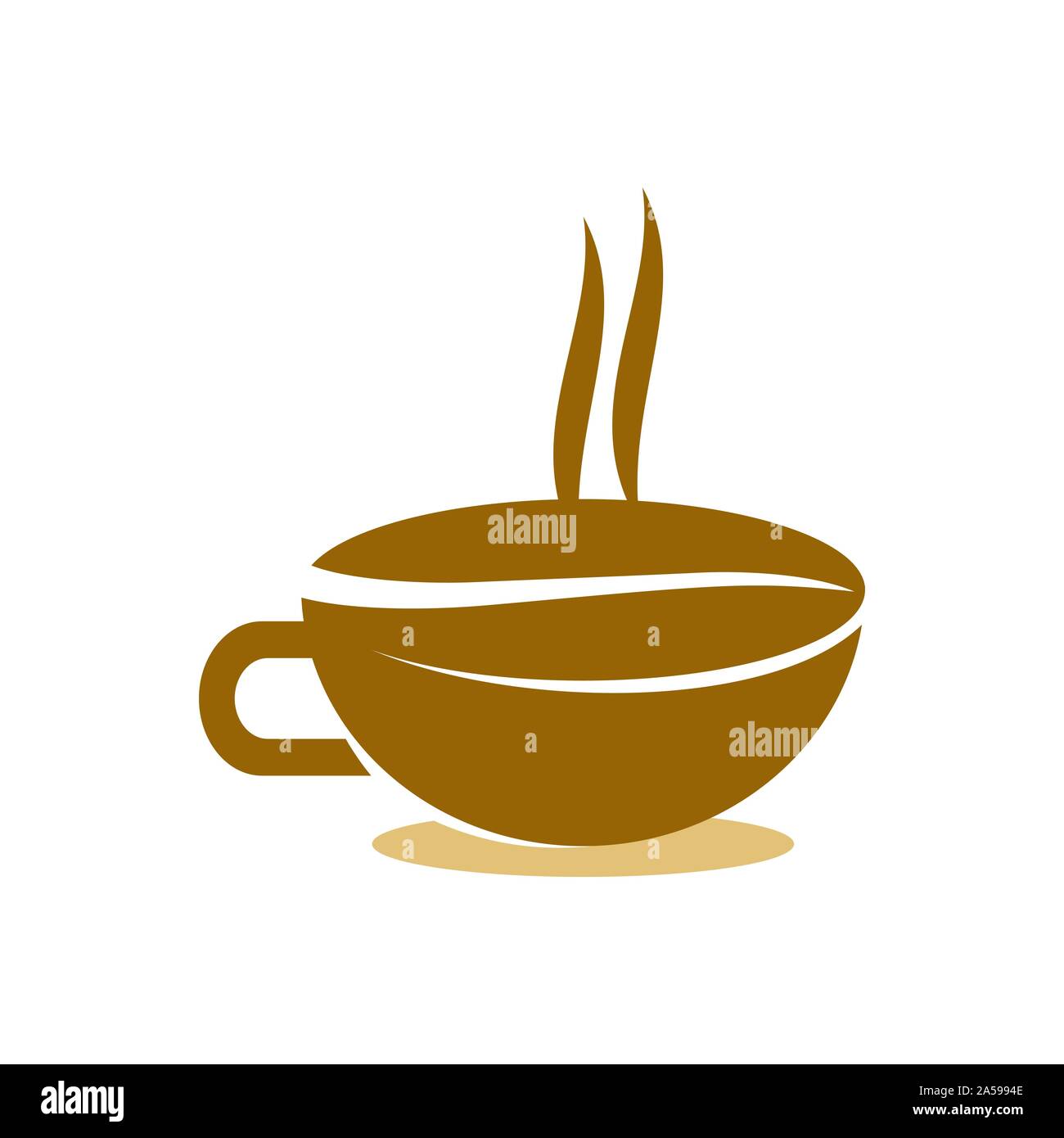 Coffee Logo Template Vector Icon Illustration Design Isolated Stock ...