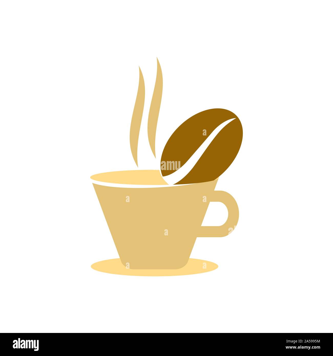 Coffee Logo Template Vector Icon Illustration Design Isolated Stock ...