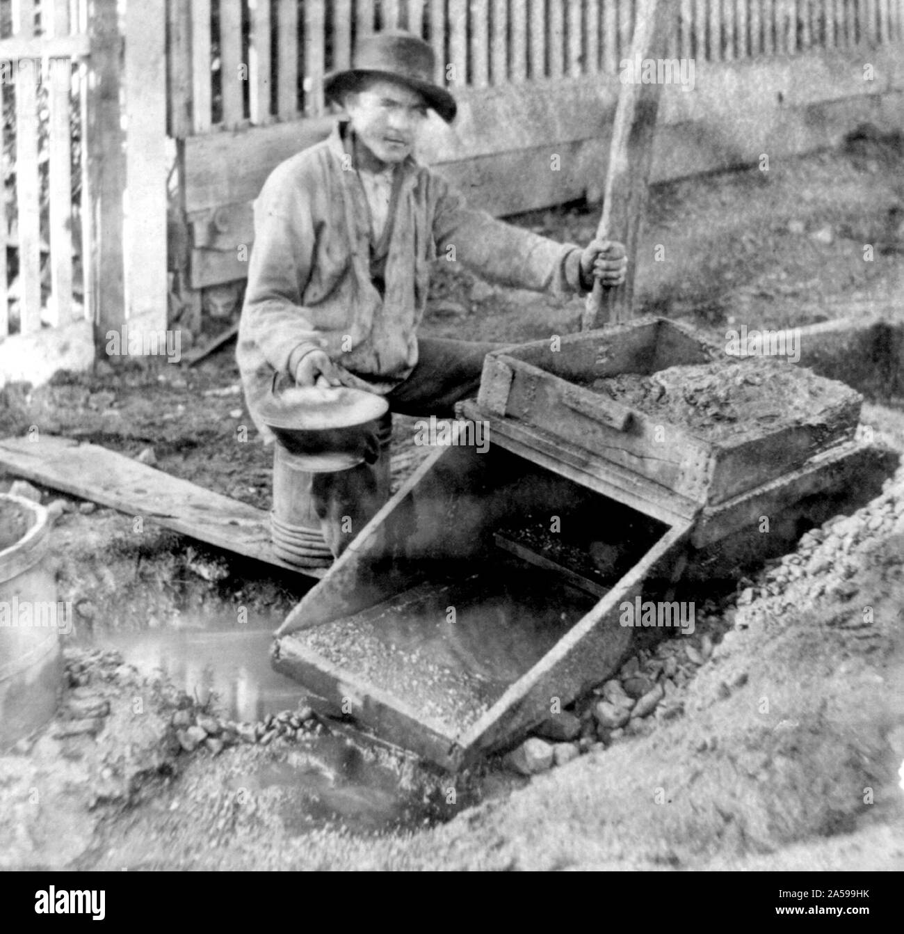 Placer mining california hi-res stock photography and images - Alamy
