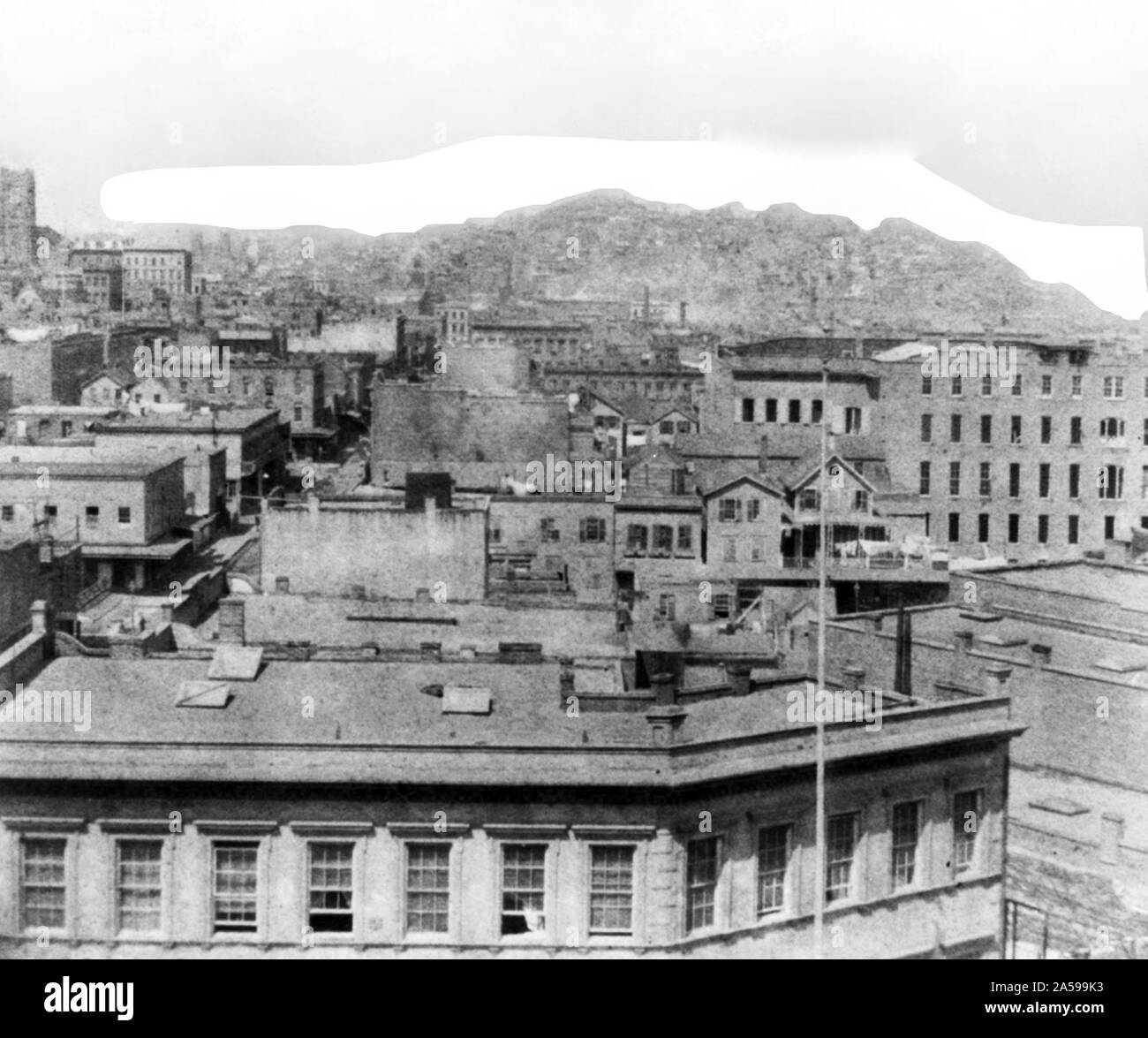 California History - View from the Nucleus hotel, Corner Market & 3rd ...