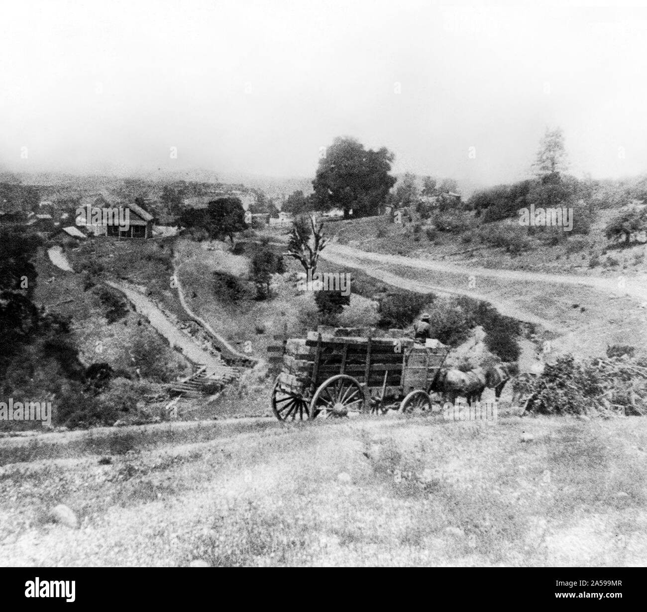 Hydraulic mining 1860s hi-res stock photography and images - Alamy