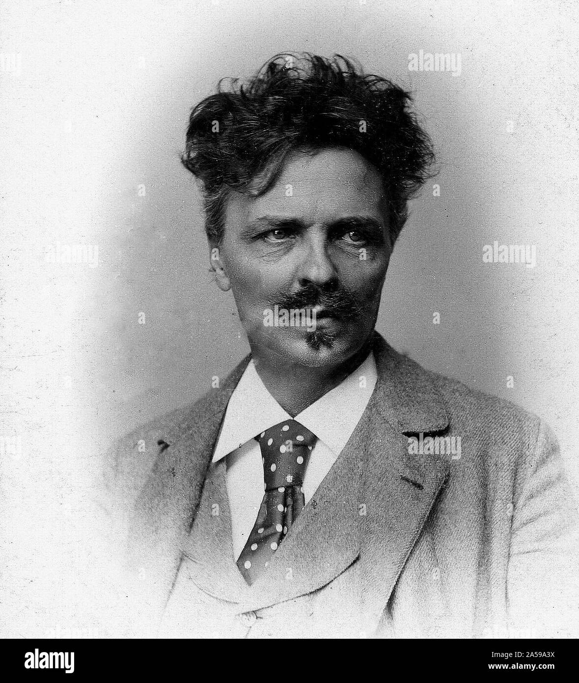 August strindberg portrait Black and White Stock Photos & Images - Alamy