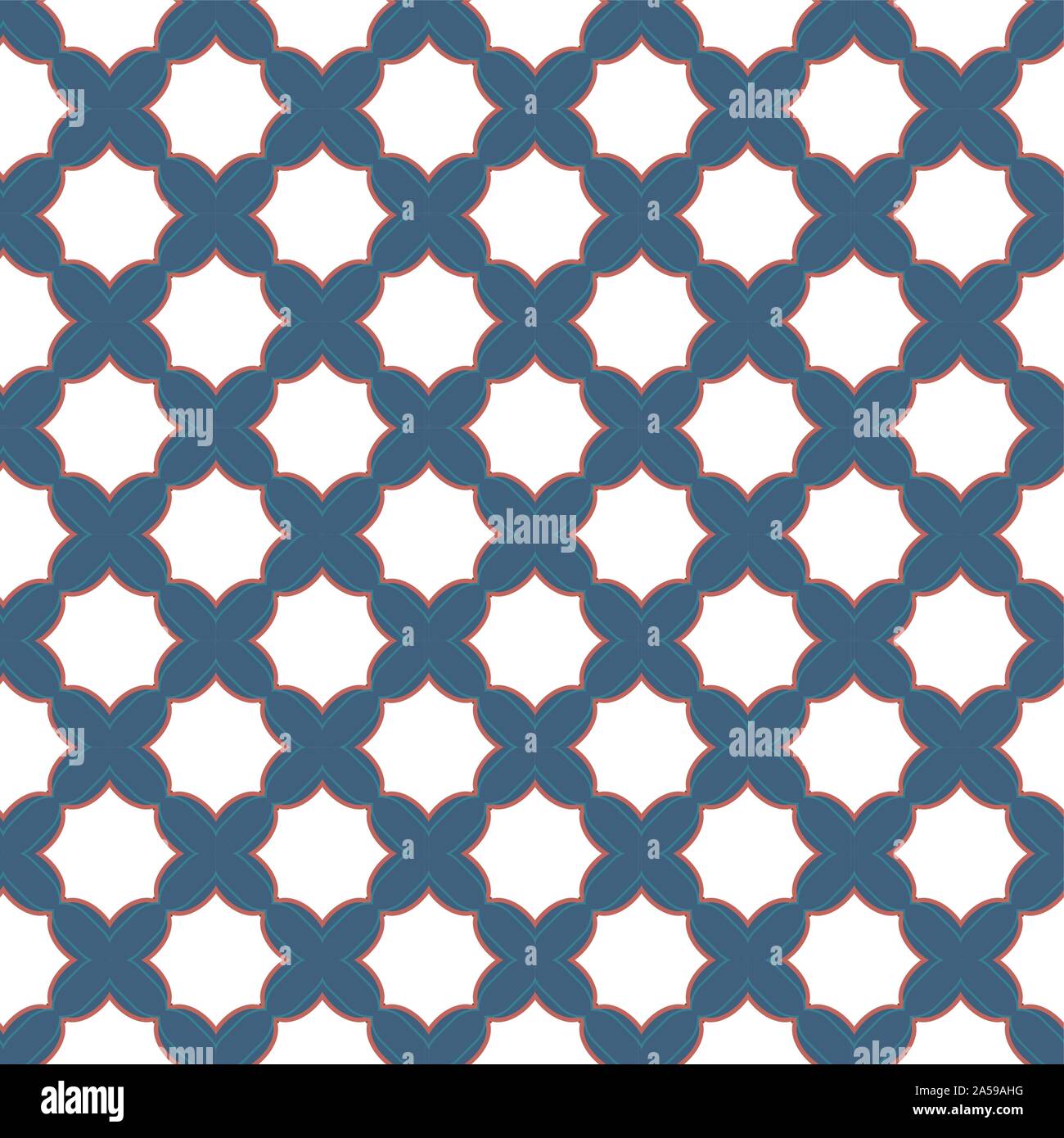 Seamless Vector Pattern Background Texture In Geometric Ornamental